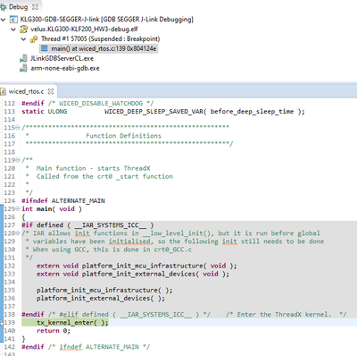 J-link debug setup - Infineon Developer Community