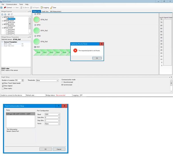 解決済み: 静電容量（Capsense）の感度調整 - Infineon Developer Community
