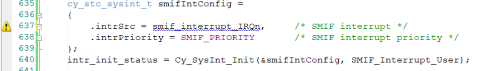 Solved: SMIF on PSoC6 CY8CKIT-062-BLE - Infineon Developer Community
