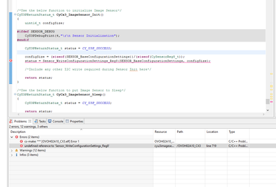 Solved: Cx3 I2C and Configuration - Infineon Developer Community