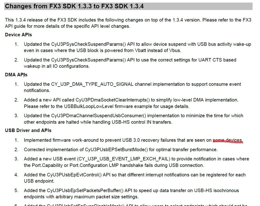 Solved: FX3 Library updated - Infineon Developer Community