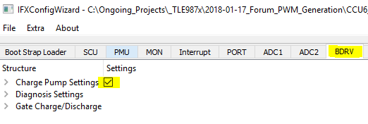 [SOLVED] TLE9879 Eval Kit Bridge drive Not Functio... - Infineon Developer Community