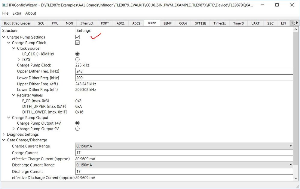 [SOLVED] TLE9879 Eval Kit Bridge drive Not Functio... - Infineon Developer Community