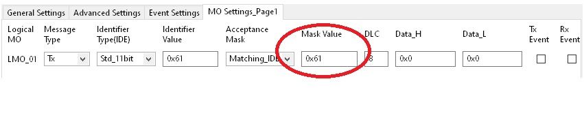 CAN_NODE : Mask Value use case - Infineon Developer Community