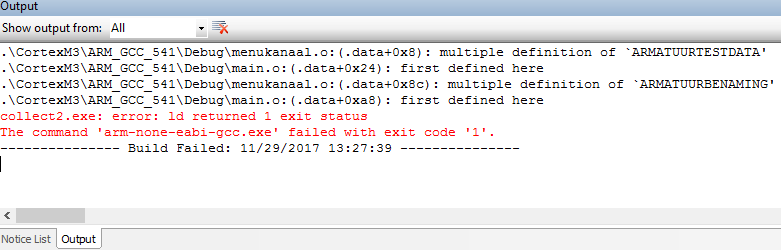 Solved: ERROR: The command 'arm-none-eabi-gcc.exe' failed ... - Infineon Developer Community
