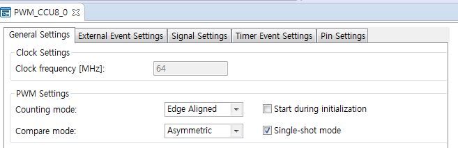 PWM Single shot mode - Infineon Developer Community