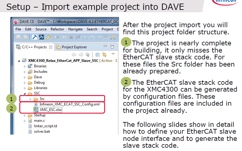 Software ECAT SSC for XMC4300 - Infineon Developer Community