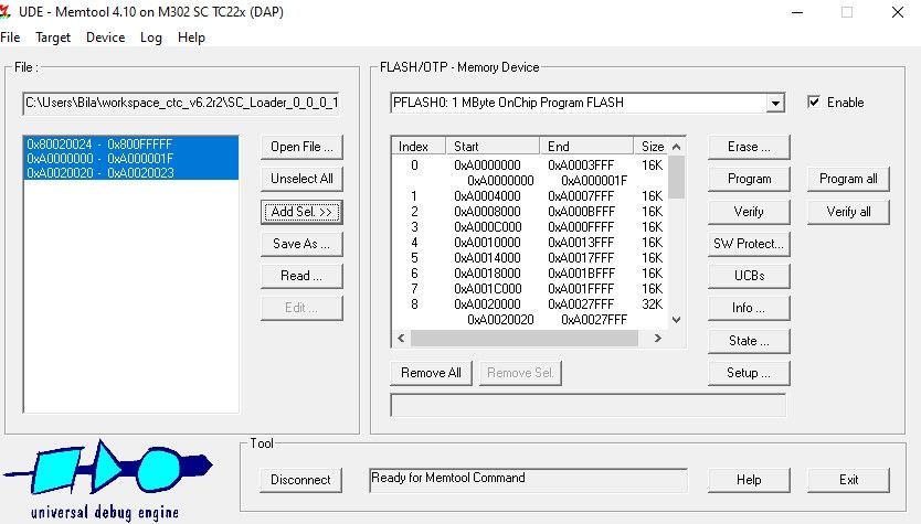 Tc223 Pflash Programming Infineon Developer Community