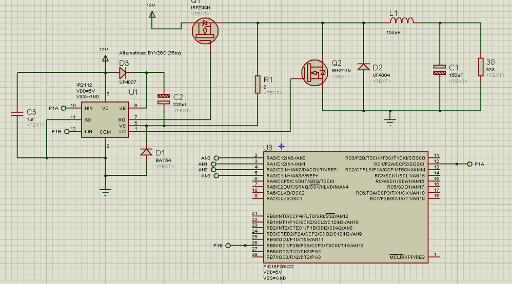 Solved: IR2110 Buck Converter HO dead time - Infineon Developer Community