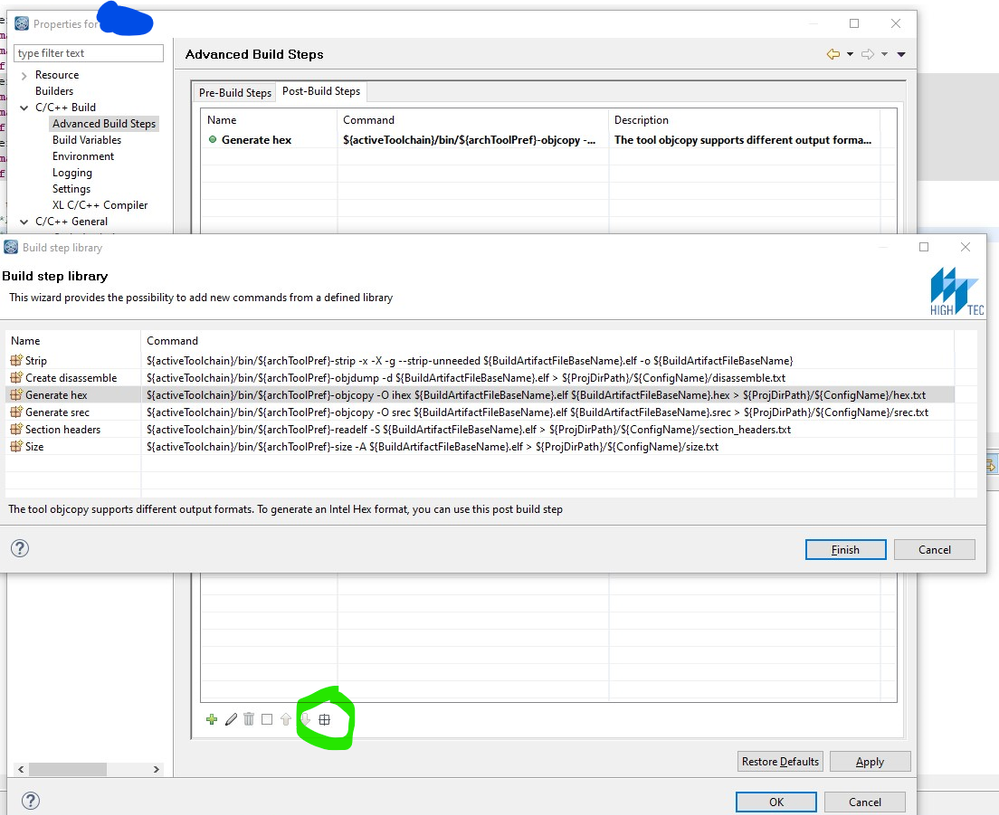 Generate .hex file in High-Tech IDE with a (not-ma... - Infineon ...