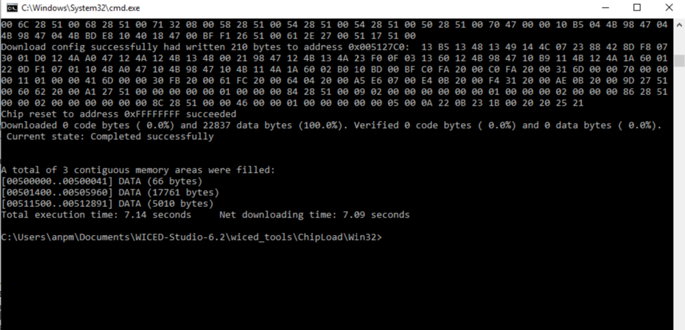 Solved: can't program CYBT_333047-02 via HCI UART - Infineon Developer Community