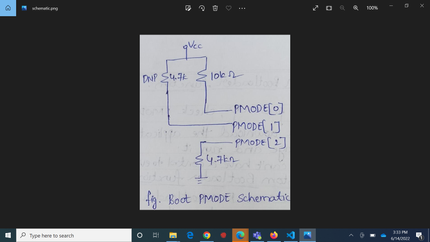 Solved: I configured PMODE pins to SPI flash boot mode but ...