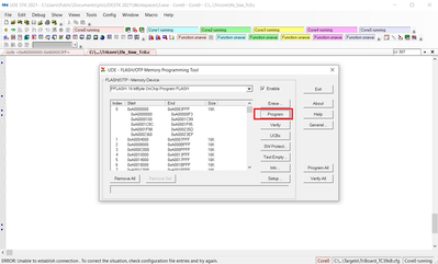Solved: Can't connect to KIT_A2G_TC397_3V3_TFT after flash ...