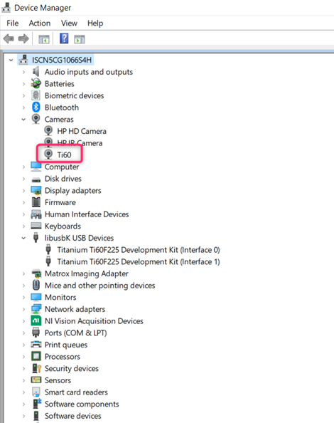 FX3 UVC firmware example for streaming a colorbar pattern using Efinix ...