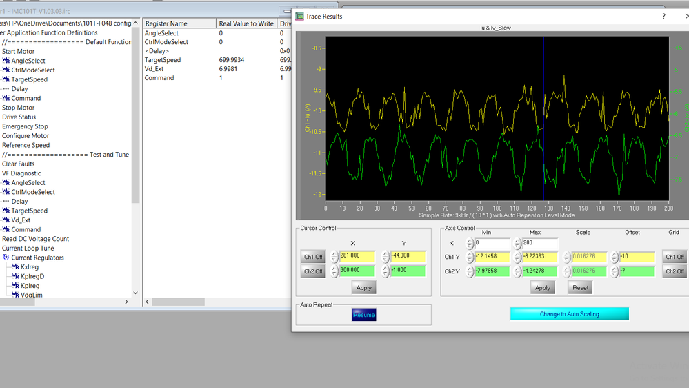 Solved: Iu & Iv_Slow sinusoidal waveform - Infineon Developer Community