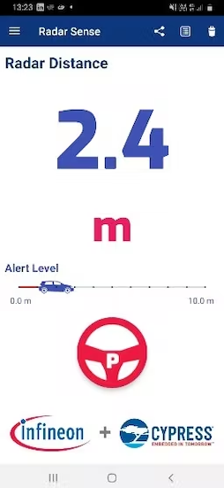 Wireless Distance Measurement Based on 24GHz Radar - Infineon Developer ...