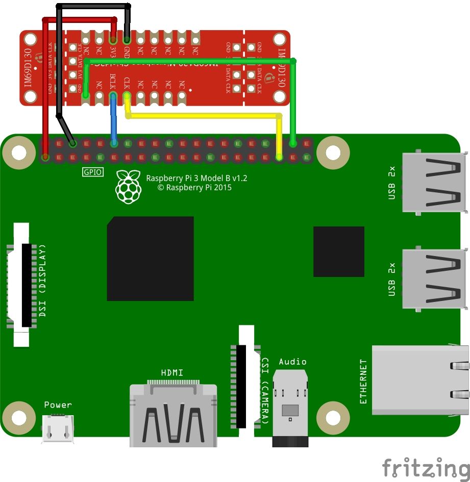 I2S MEMS Microphone IM69D130 for Raspberry PI - Infineon Developer ...