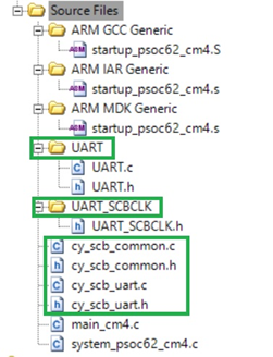 UARTコンポーネントのないPSoC® 6 UARTプロジェクトの作成 – KBA233876 - Infineon Developer ...