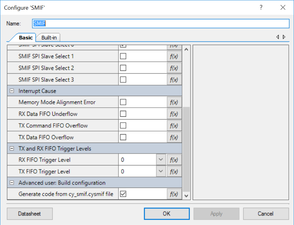 Solved: Adding SMIF to new PSoC6 project - Infineon Developer Community