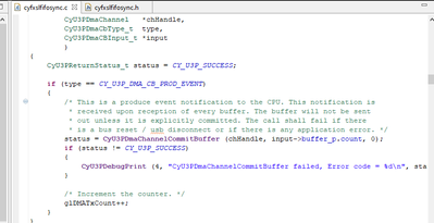 Solved: BULK IN transfer BULK IN transfer failed with Err... - Infineon ...