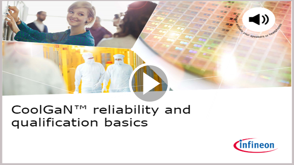 Infineon’s CoolGaN™: Reliability and qualification basics
