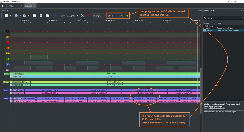 PSoC5LP Sigrok Mini Logic Analyzer - Infineon Developer Community