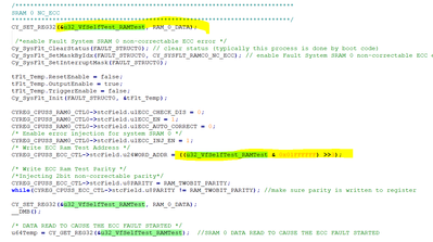 Solved: SRAM interface - ECC Error Injection mechanism - Infineon Developer Community