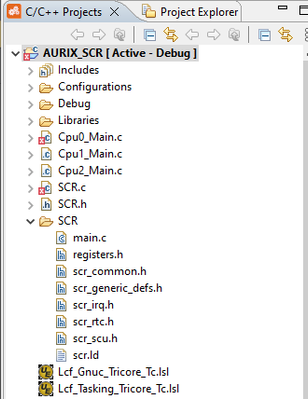 Solved: How to configure and compile AURIX SCR project - Infineon Developer Community