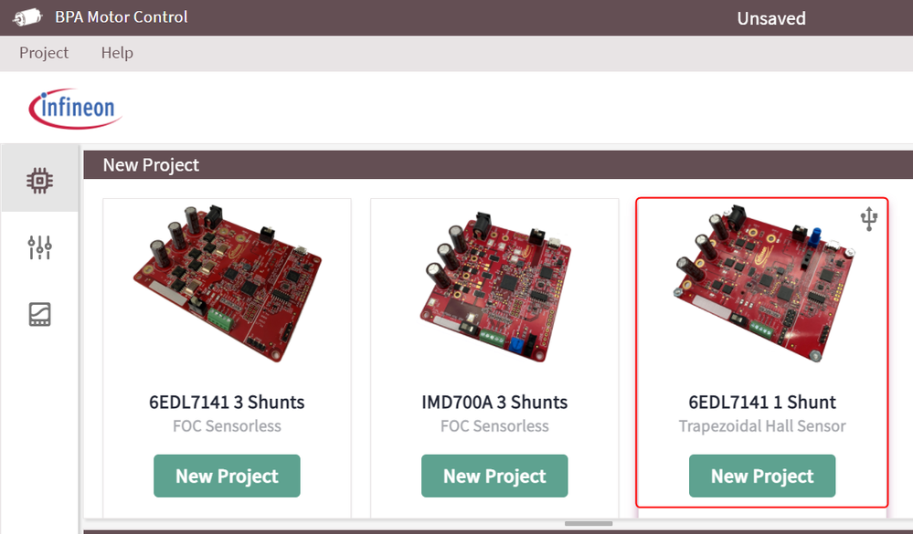 Hall learning in MOTIX™ 6EDL7141 Trapezoidal Hall sensor code example