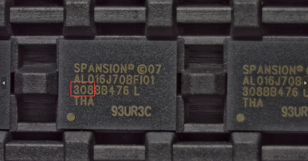 Solved: Why week code on label are not correspond with the... - Infineon Developer Community