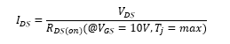 Safe Operation Area(SOA) curve of MOSFET