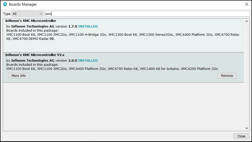 XMC™ For Arduino - Infineon Developer Community