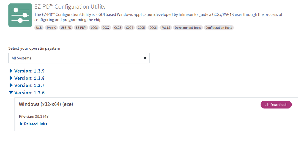 How to install EZ-PD™ Host SDK, Version 3.4.0 - Infineon Developer ...