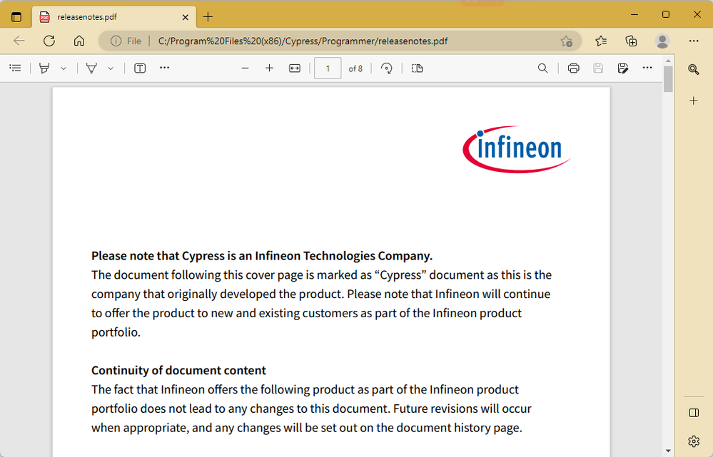 How to install EZ-PD™ Host SDK, Version 3.4.0 - Infineon Developer ...