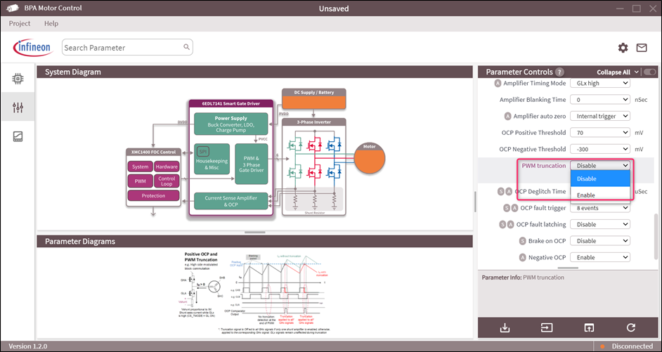 Motix™ 6edl7141 Pwm Truncation Kba237306 Infineon Developer Community