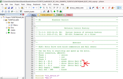 Solved: BLDC HALL Sample code flashed on motorcontrolkit_1... - Infineon Developer Community