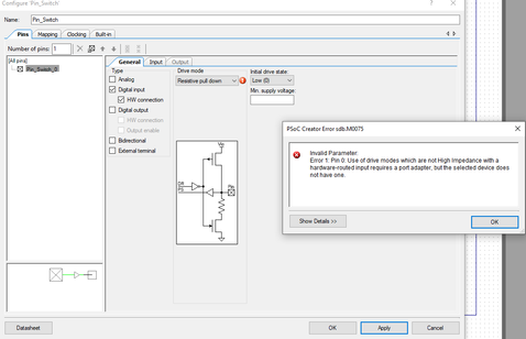 Solved: PSoC 4100S GPIO Input - Infineon Developer Community