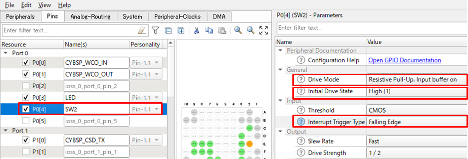 LED and Switch with interrupt - A simple program f... - Infineon Developer Community