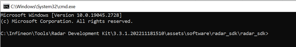 The ultimate tool - Radar Development Kit