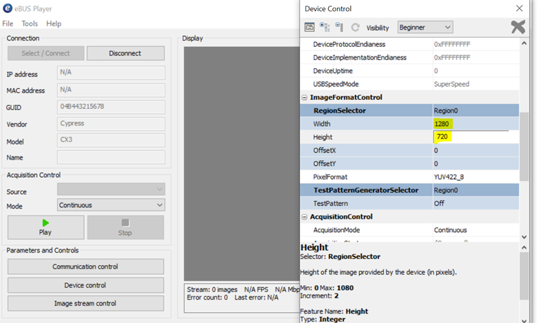 EZ-USB™ CX3 based USB3 Vision solution - KBA236151 - Infineon Developer ...