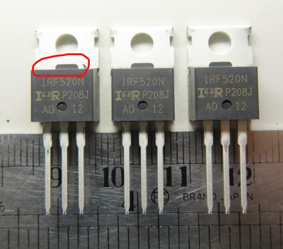 Solved: IRF520NPBF Old logo and new parts. Will it affect... - Infineon ...