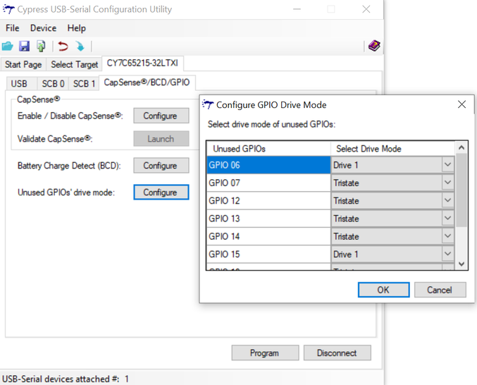 Solved: Translate -"How to run CDC + GPIO functionality co... - Infineon Developer Community