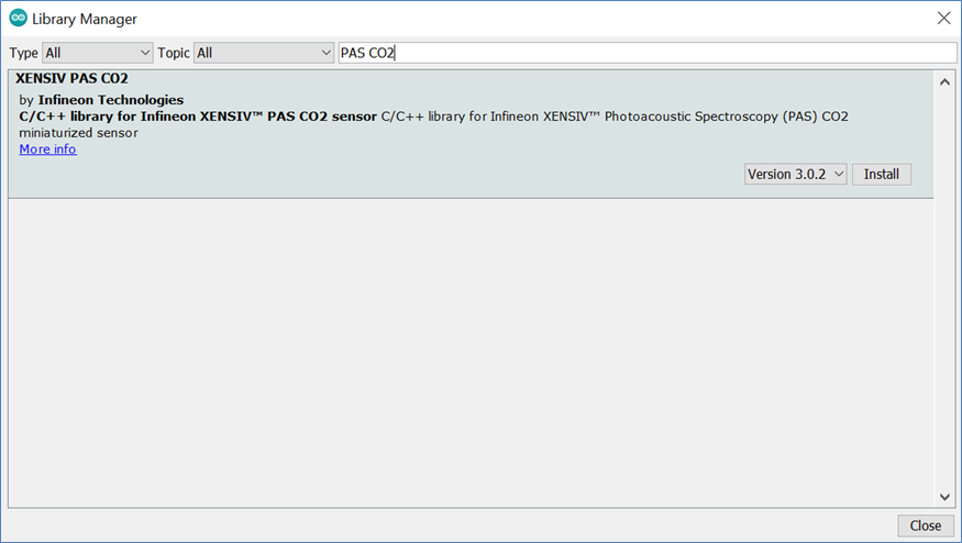Xensiv™ Pas Co2 Interfacing With Arduino Uno