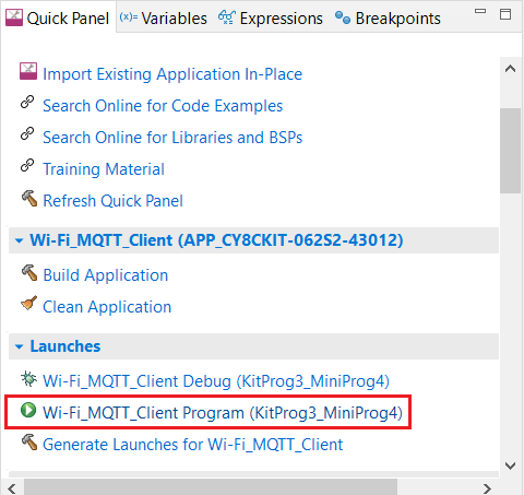 Program your Kit MUCH FASTER at Infineon ModusToolboxTM Eclipse IDE