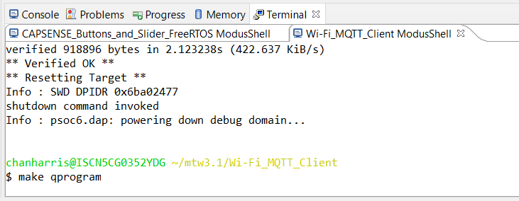 Program Your Kit Much Faster At Infineon Modustoolboxtm Eclipse Ide