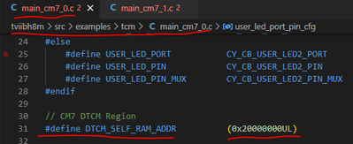 解決済み: CYT4BFのCM7 ITCM、CM7 DTCMとは何ですか? - Infineon Developer Community