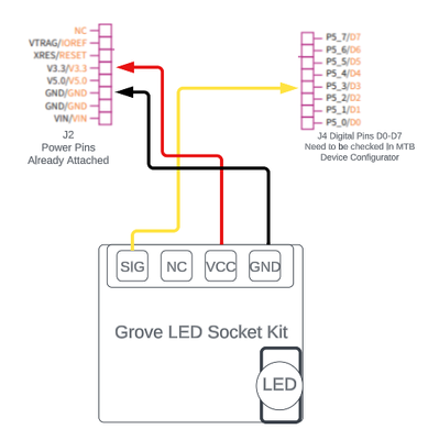 Solved: Using the PSoC Arduino Form factor pins to connect... - Infineon Developer Community