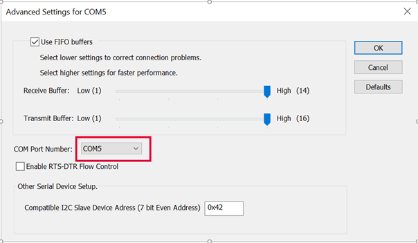 Fixing The Com Port Number Of A Usb Serial Device Infineon