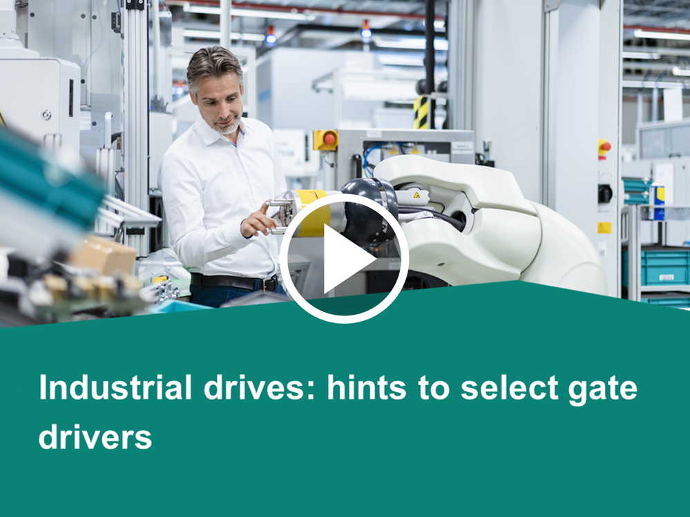 Industrial drives: hints to select gate drivers