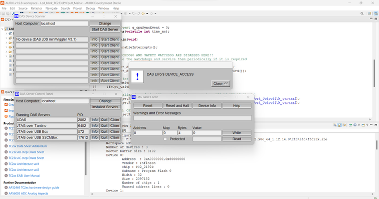 Infineon Miniwiggler Debug Procedure - Infineon Developer Community